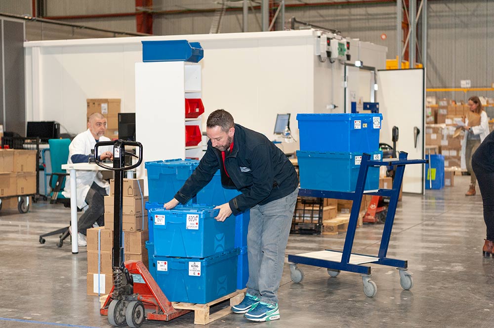 La plateforme logistique et pharmaceutique hospitalière du CHU de Rouen